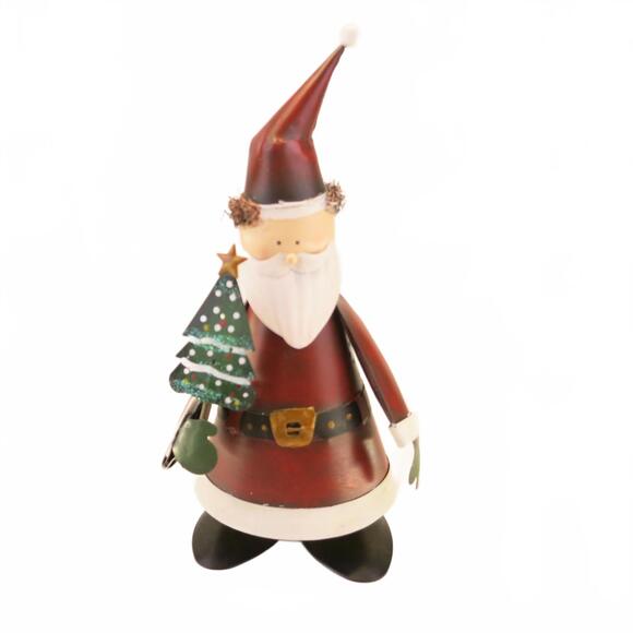 Toys | Vintage Metal Santa Bobble Head 8 Tall | Poshmark